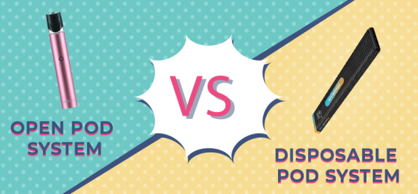 Open Pod System Vs Disposable Pod System - MiO Vapor